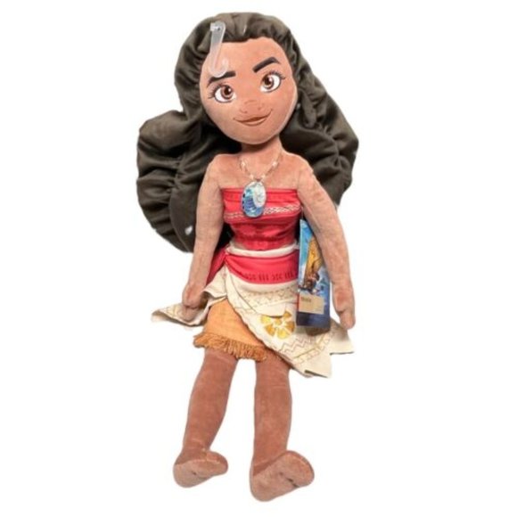 Disney | Toys | Disney Store Teenager Moana Plush Doll 2 Soft Tribal ...